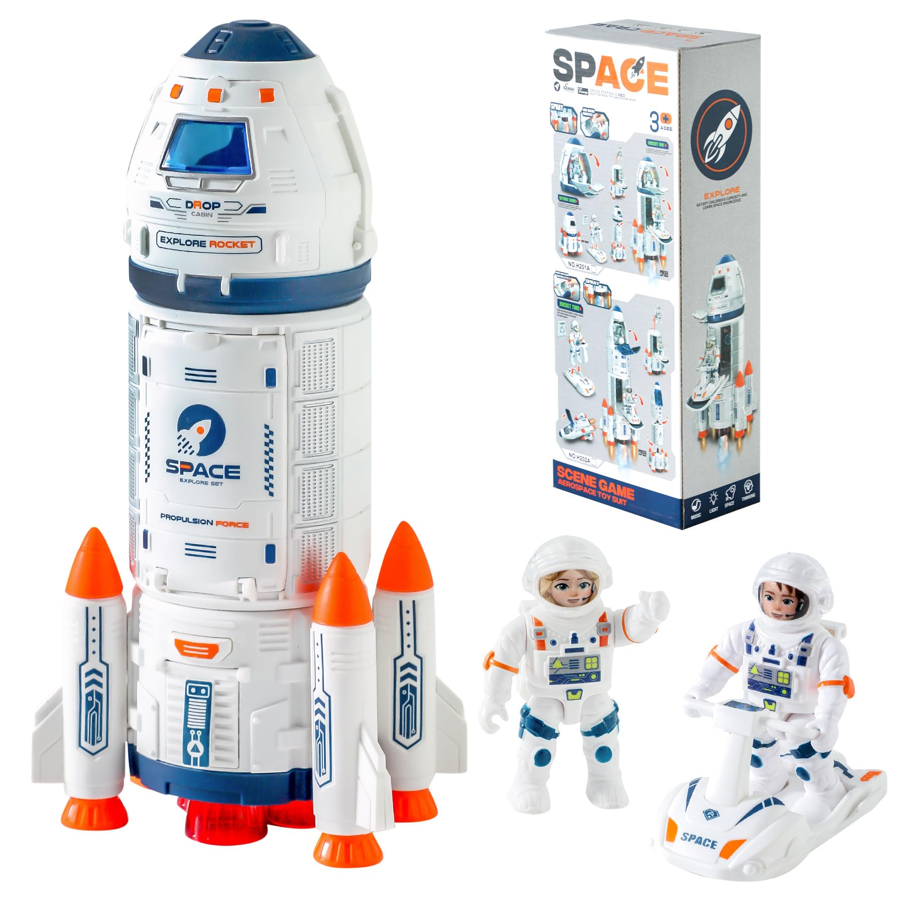 Mua Space Shuttle Rocket Toys |Rocket Ship Toy with Astronaut Figure ...