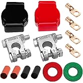 Amazon.com: Cllena Military Style Top Post Battery Terminal and Lugs ...