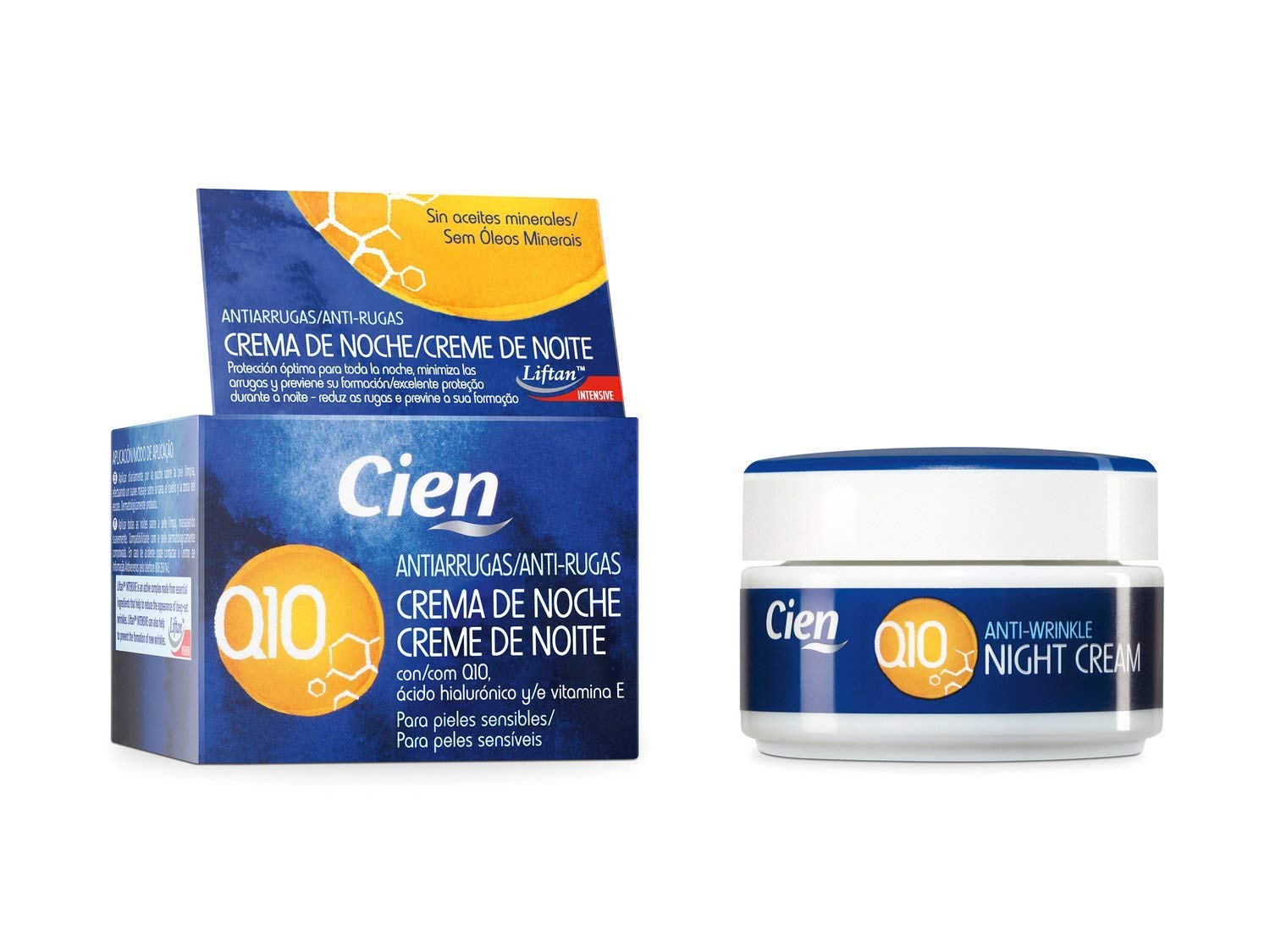 Amazon.com: Cien GOLD Anti-Wrinkle Cell Regenerating Night Cream 1% ...
