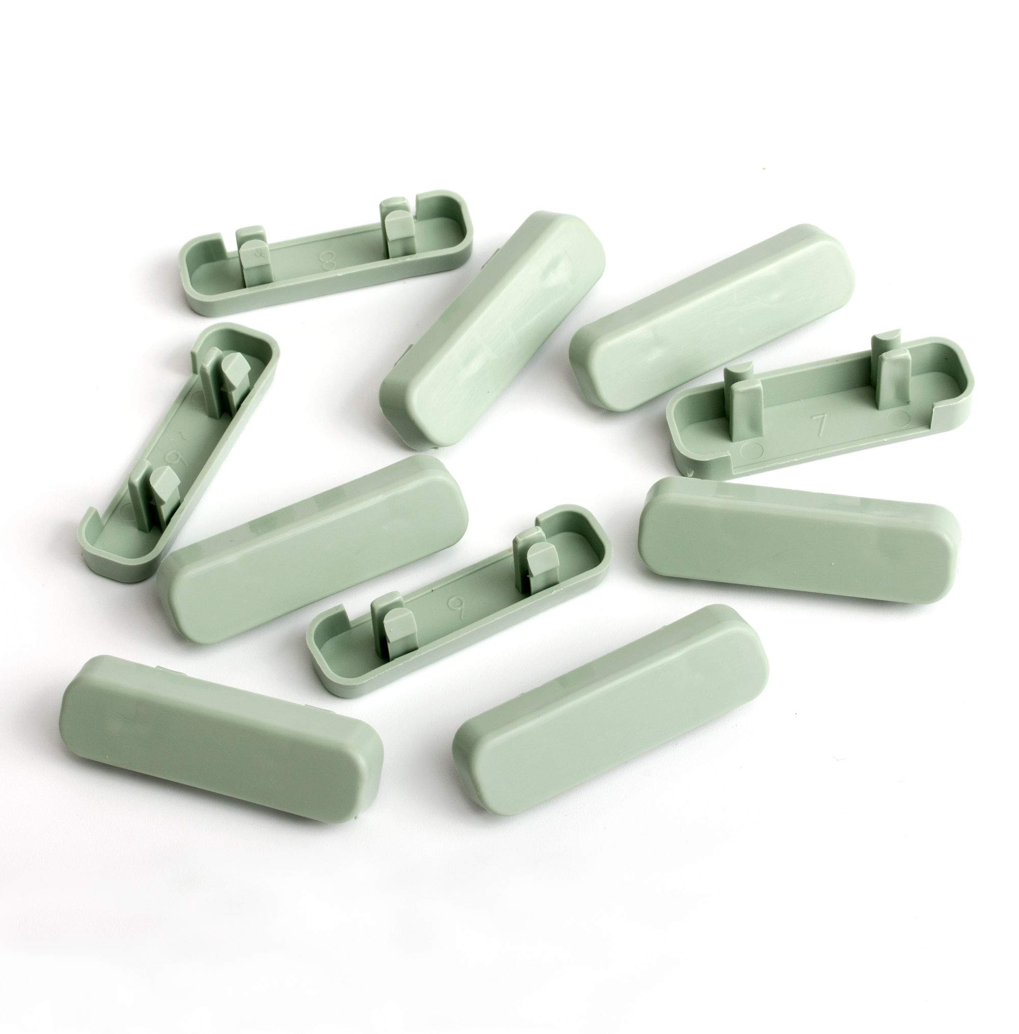Buy JCP 10 x Chartwell Green Drainage Cover Caps Weep Hole for UPVC ...