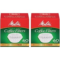 Amazon.com: Melitta Java Jig, Single Serve Paper Coffee Filters - 2 ...