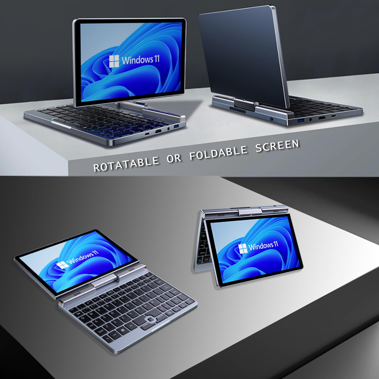 Mua 8 Inch Mini Laptop HD Touchscreen Portable 2-in-1 Small Computer ...