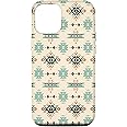 Amazon.com: iPhone 12/12 Pro Aztec Pattern Western Southern Boho Native American Vintage Case ...