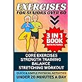 Exercises for Seniors Over 60: 3 in 1 Book With Pictures- Core ...