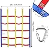 Climbing Net for Kids: 5x6.2FT Climbing Cargo Net Outdoor Indoor ...