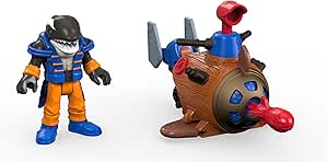 Amazon.com: Fisher-Price Imaginext Shark Minisub : Toys & Games