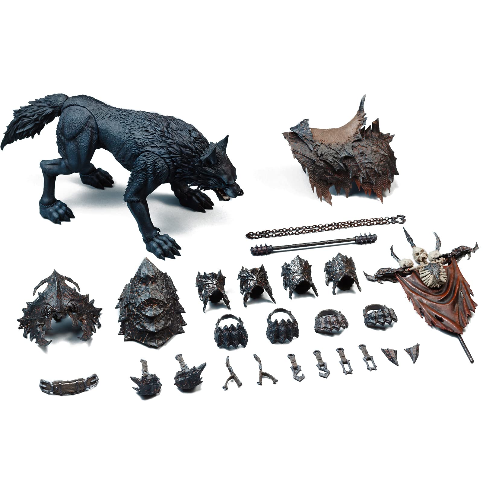 Mua D20 Studio S2 Giant Wolf Action Figure - 6in Doll Compatible ...