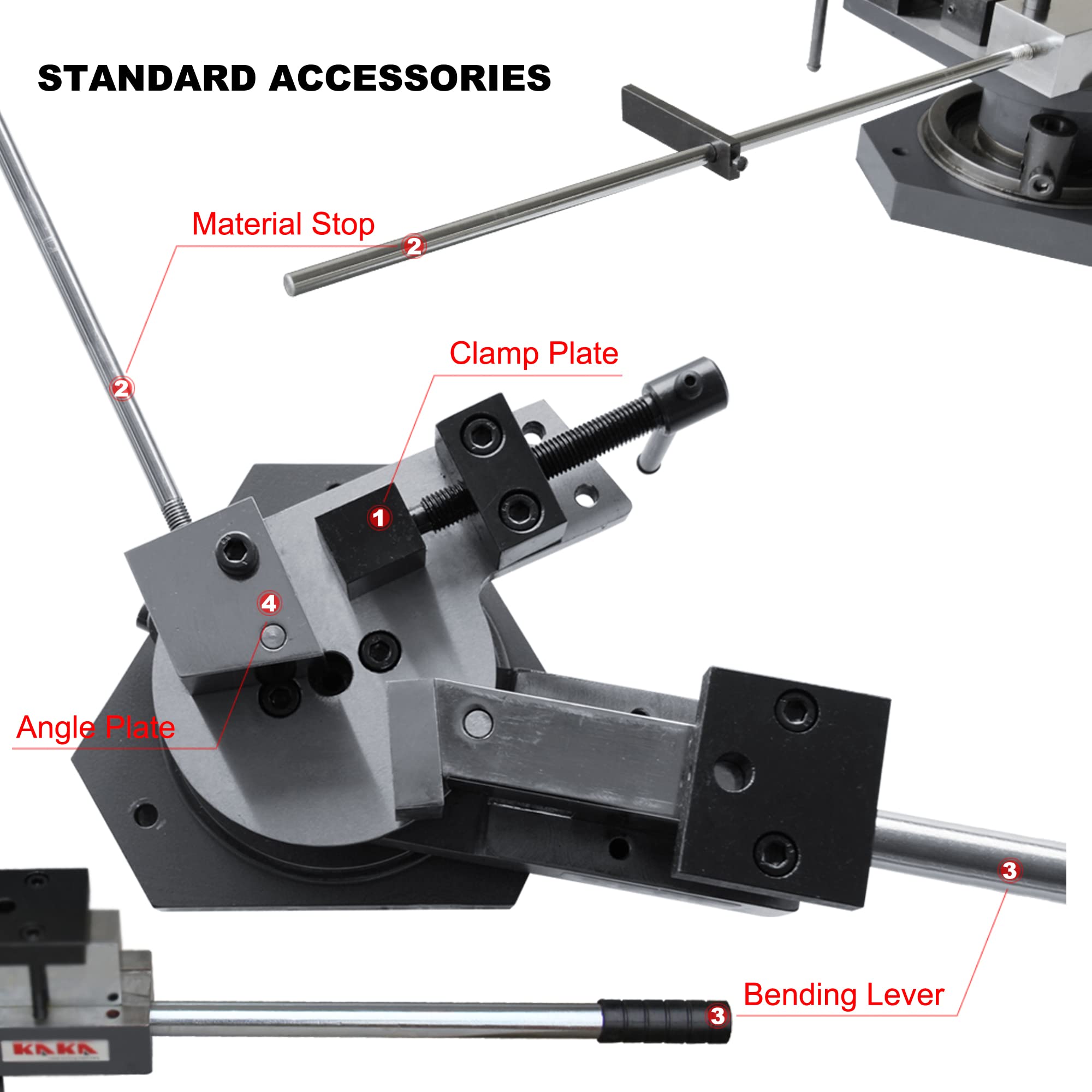 Mua KAKA INDUSTRIAL Universal Bender, High Capacity Metal Bender, Strip ...