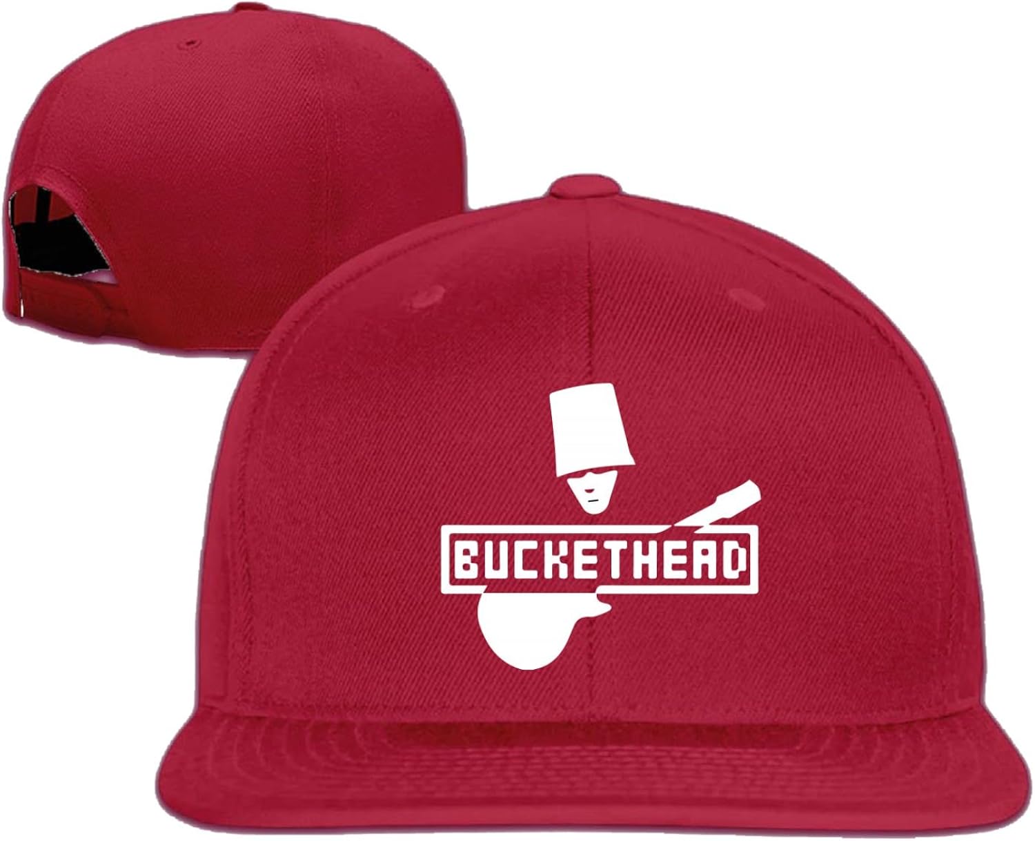 Amazon.com: Buckethead Guitarist baseball cap hip hop hat Red (5 colors ...