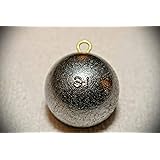 Amazon.com: 5 32oz (2 Pound) Cannonball Rock Cod Fishing Weights ...