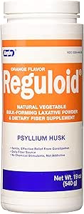Amazon.com: Reguloid Natural Vegetable Bulk-Forming Laxative, Orange ...