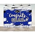 Amazon.com : Ticuenicoa 7×5ft Graduation Party Background Royal Blue ...