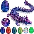 Amazon.com: 3D Printed Dragon Egg, Mystery Crystal Dragon Egg Fidget Toys Surprise, Easter Eggs ...