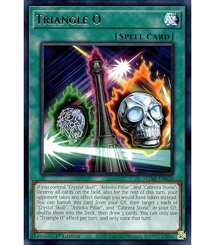Ashoka Pillar Yugioh MZMI EN018 Ashoka Pillar – Super Rare Maze Of