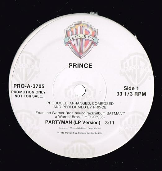 - Prince - PARTYMAN (LP Version) - 12 inch Promo Pressing - Amazon.com ...