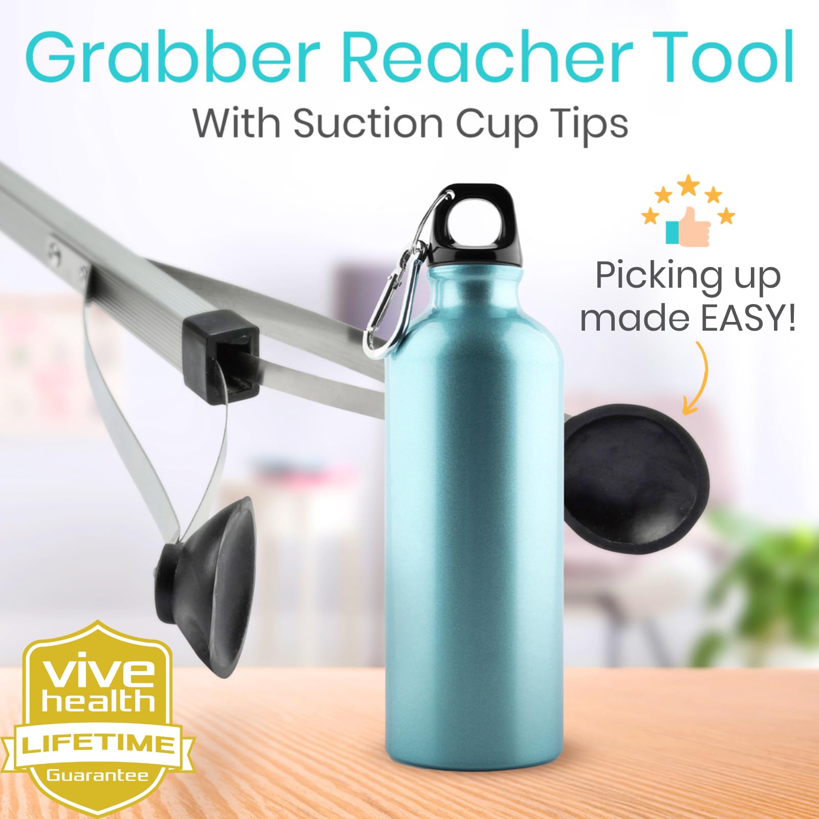 Mua Vive Suction Cup Grabber Reacher 32" - Elderly Grab It Reaching ...