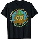 Amazon.com: Woodsy Owl Give a Hoot Distressed and Faded T-Shirt : Clothing, Shoes & Jewelry