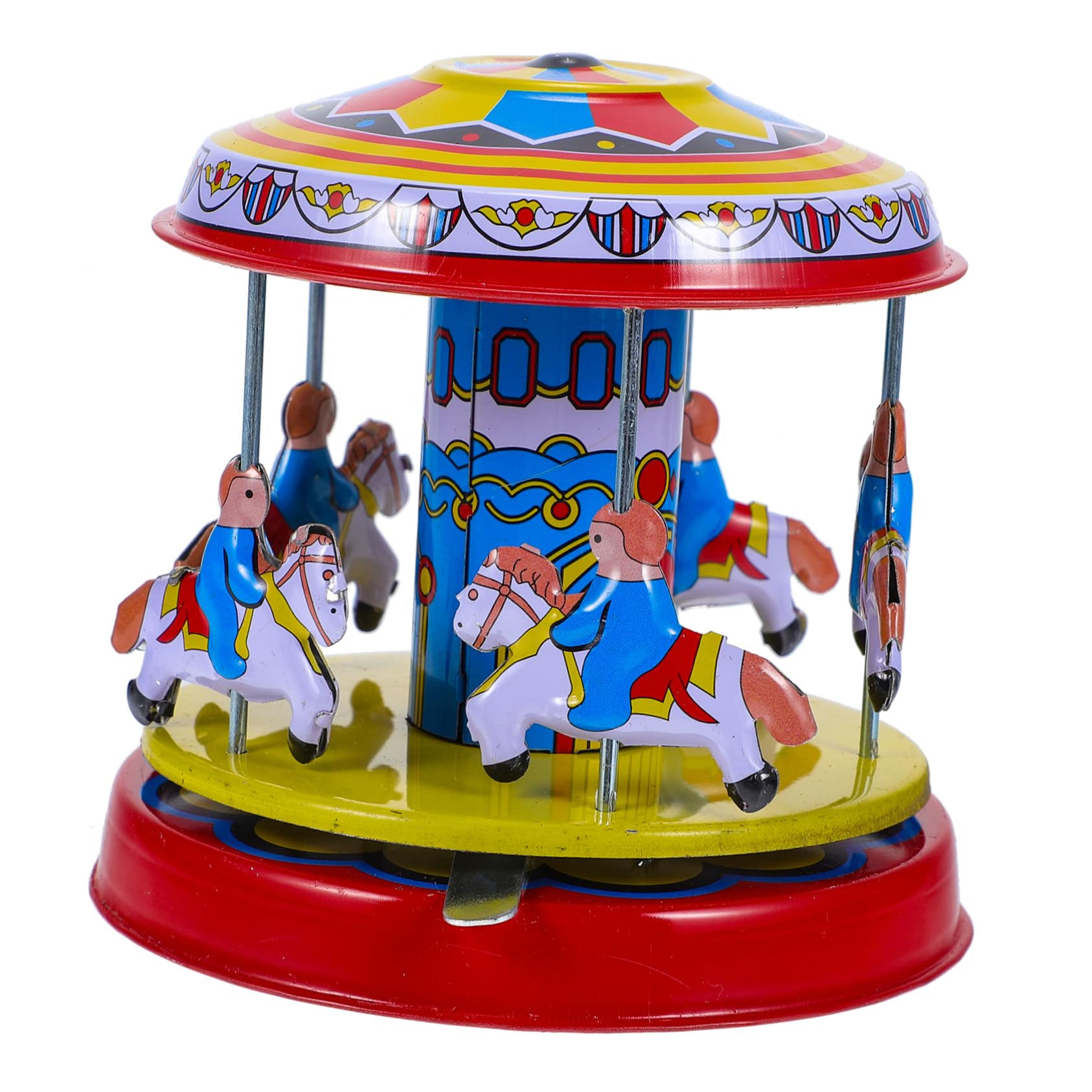 Mua EXCEART Tin Toy Carousel Toy Carousel Model Vintage Carousel Toy ...