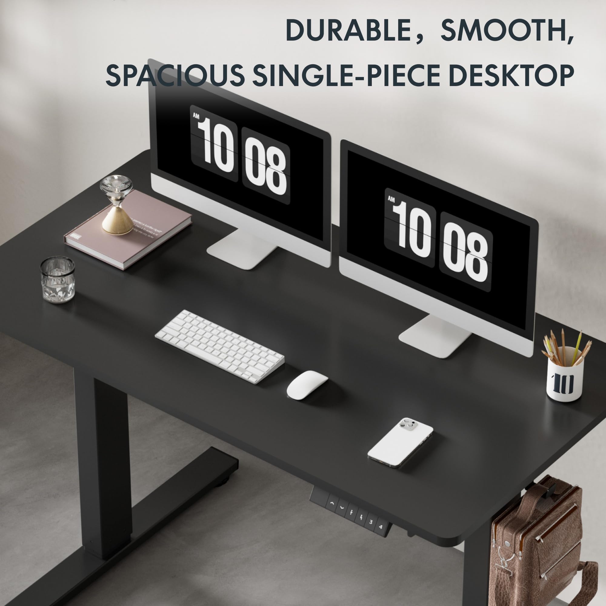 Mua FLEXISPOT Standing Desk, Electric Height Adjustable Desk 48 x 24 Inches Sit Stand Desk Home ...