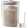 Amazon.com: LivLab 20-25 lbs Rice Dispenser,10.5 Qt/10 L/22-25 lbs Rice ...