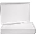 Amazon.com: KITCHX 18 x 26 White Extra Large Plastic Tray - Rectangular ...