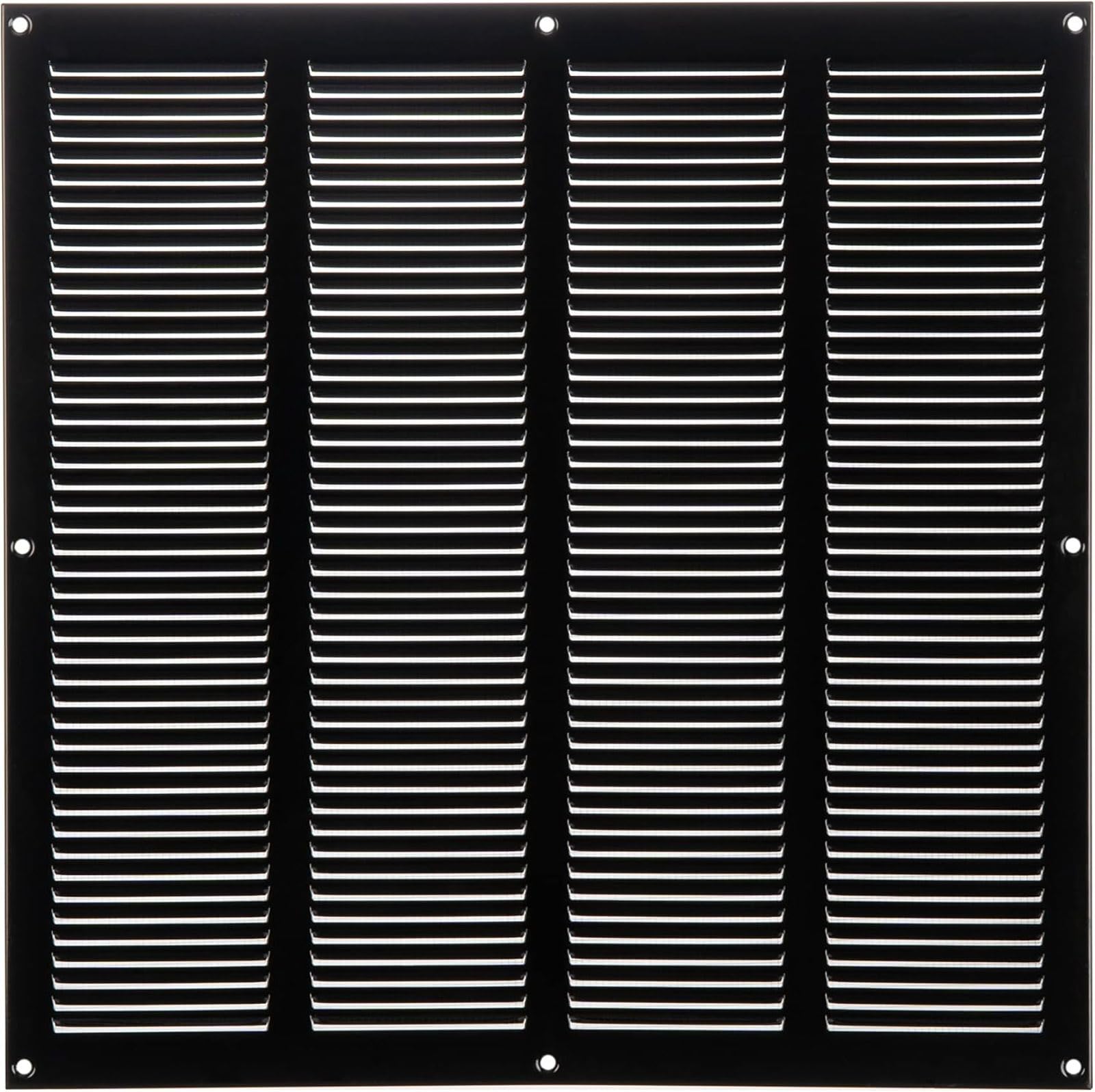 Steinberg14 Black Vent Cover 14x14 (Duct Opening) with Mesh - Wall and ...