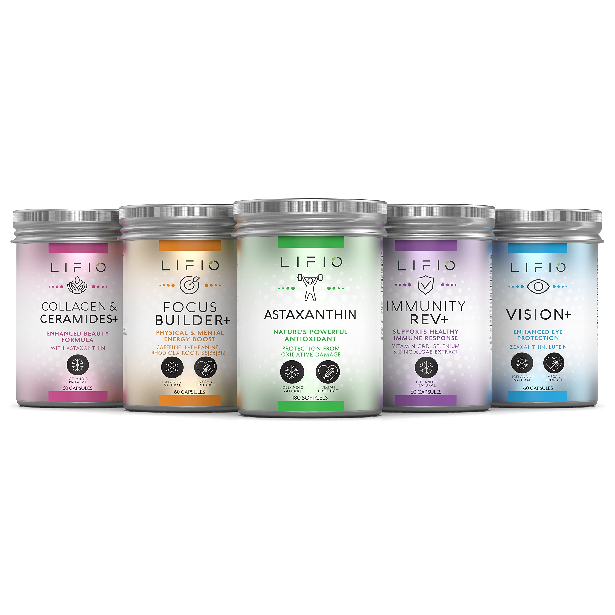 Mua Lifio Astaxanthin - 180 Softgels, Collagen & Ceramides+ - 60 ...