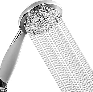HOTEL SPA - Handheld Shower Head High Pressure - 4.25 Inch Rain Shower ...