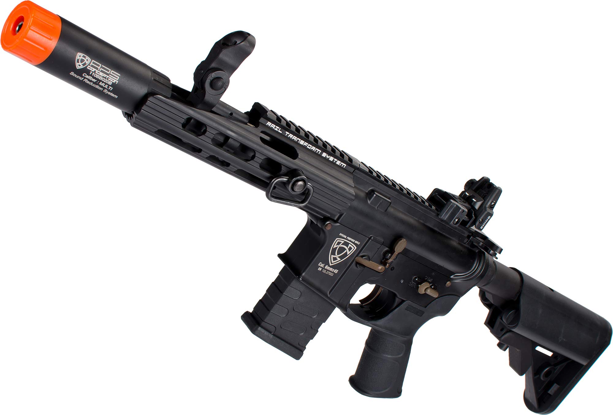 Buy Evike APS M4 Guardian 8.0 Full Metal Airsoft Electric Blowback AEG ...