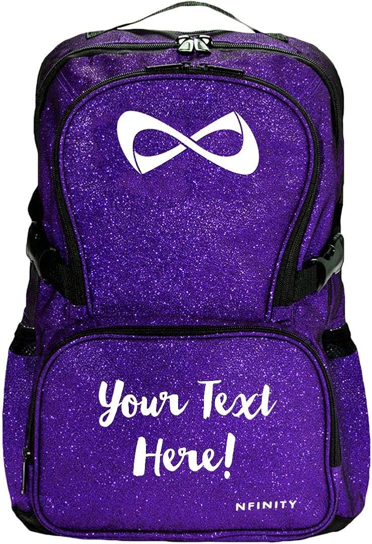Amazon.com: Customized Girl Personalized Nfinity Cheer Bag: Nfinity ...