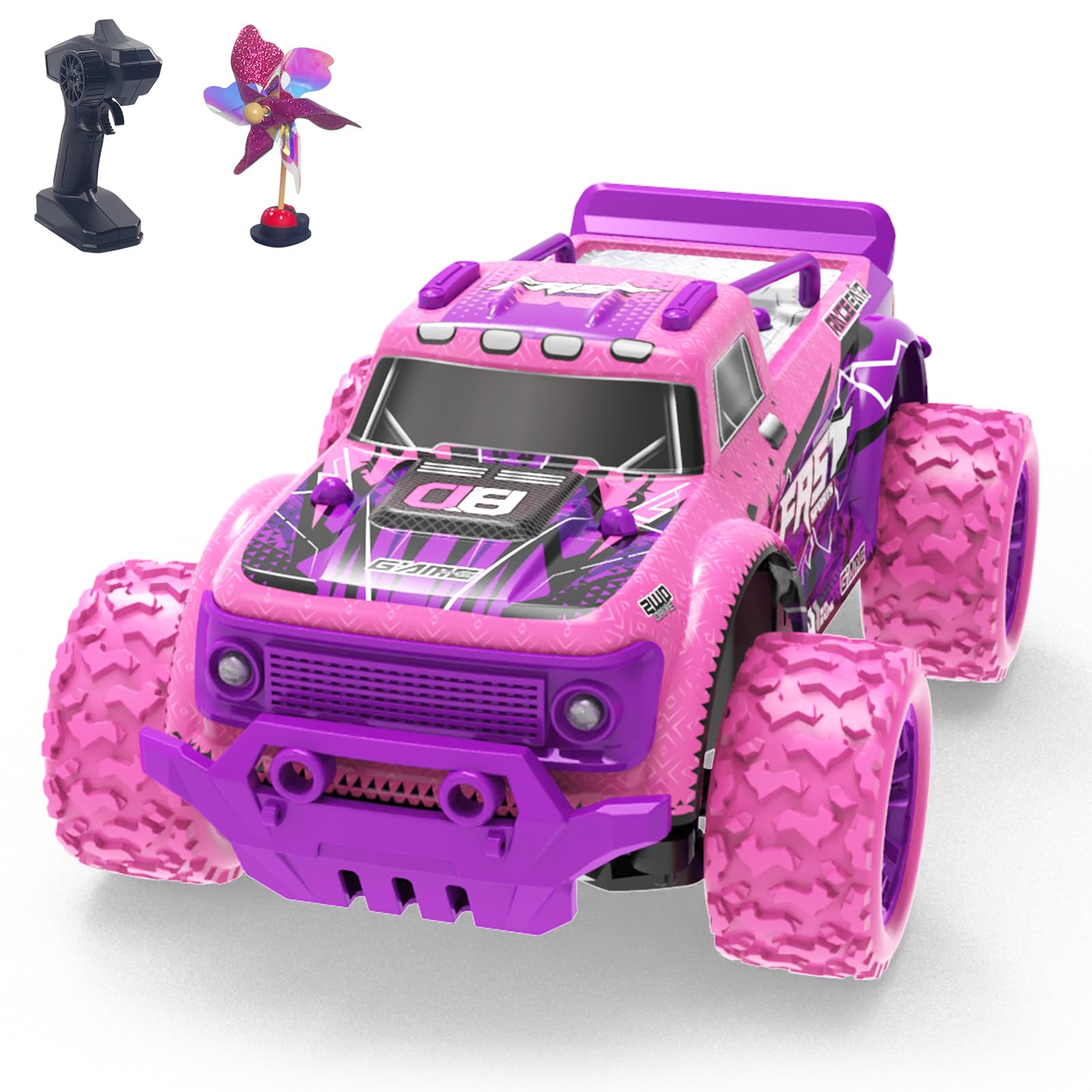 Pink Remote Control Truck