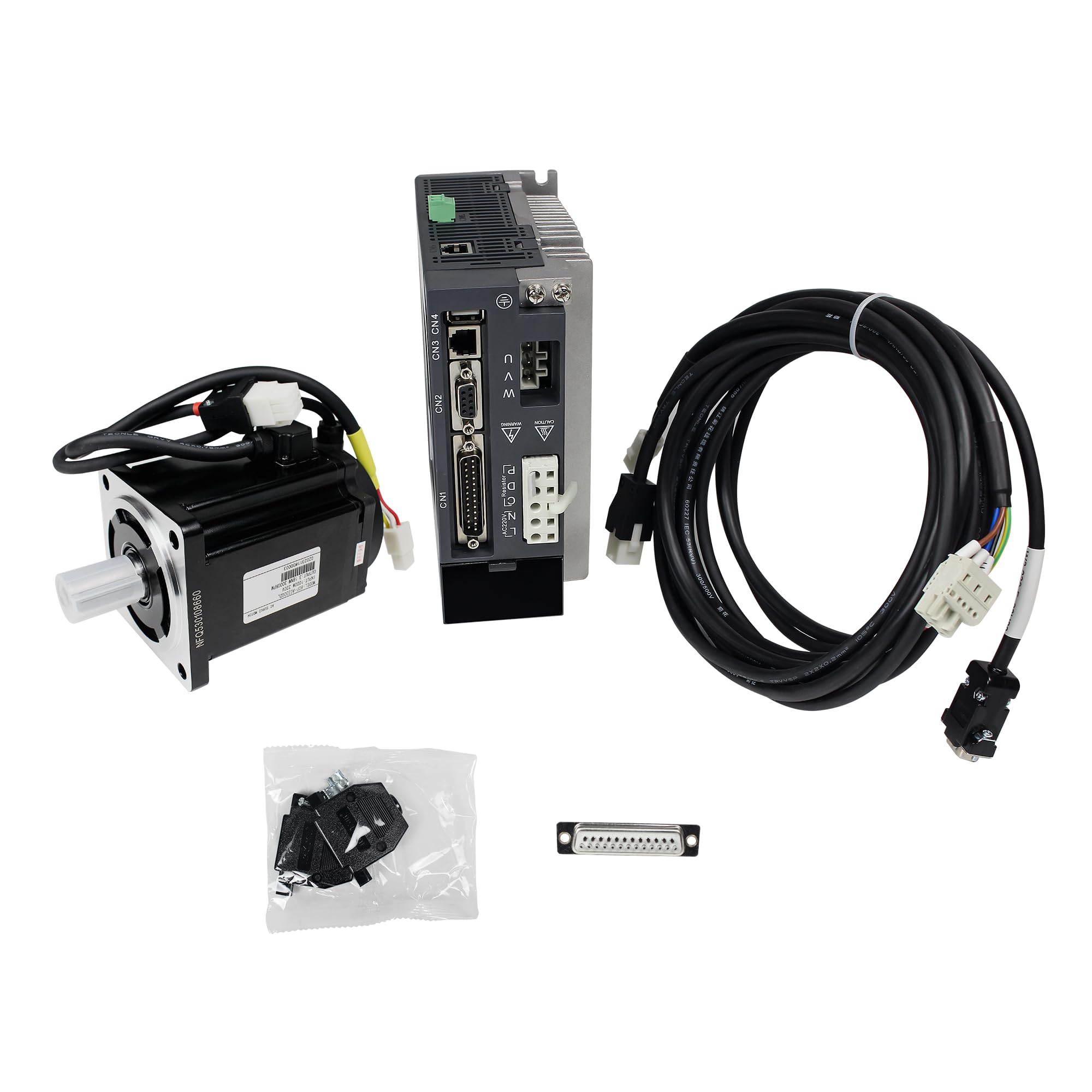 Mua CNCTOPBAOS 1KW AC Servo Motor Kit,220V 1000W 3000rpm 3.18N.m Servo ...
