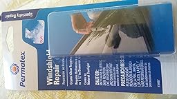 Amazon.com: Permatex 16067 Bullseye Windshield Repair Kit, .025 oz ...