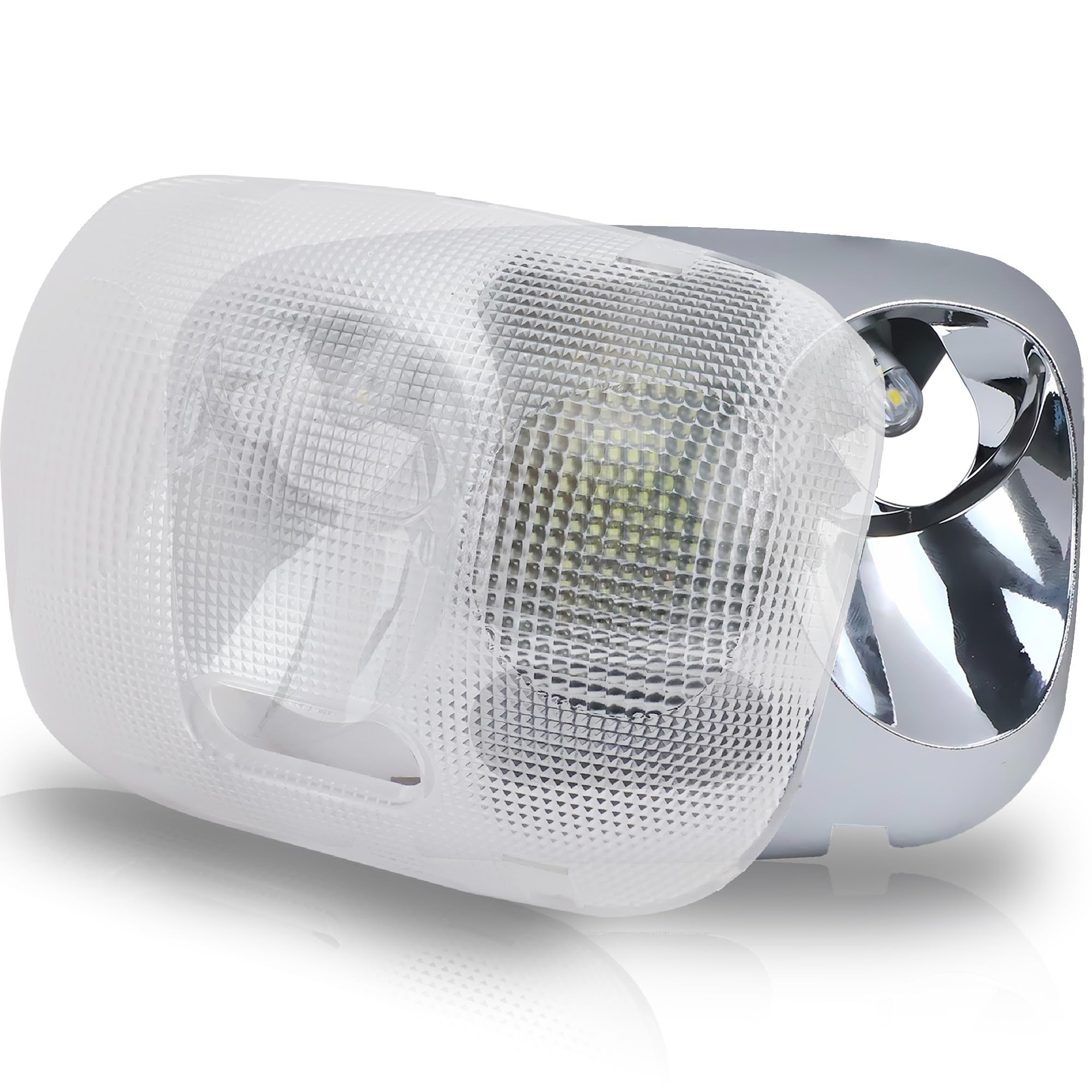 F37Z-13776-B LED Interior Overhead Roof Headliner Dome Light Lamp with ...