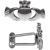 Amazon.com: Alexander Castle Men's Cufflinks 925 Sterling Silver Celtic ...