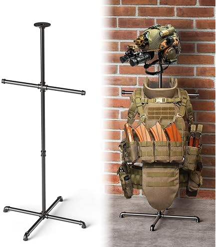 Armor Stand Tactical Vest Holder Stand Iron Tactical - Holds 200lbs For ...