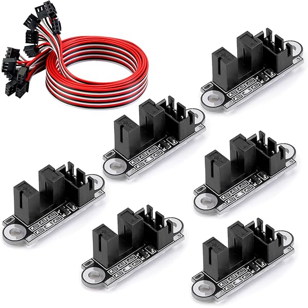 51 AVR PIC Slot Type IR Optocoupler Speed Sensor Module For 3.3V ...