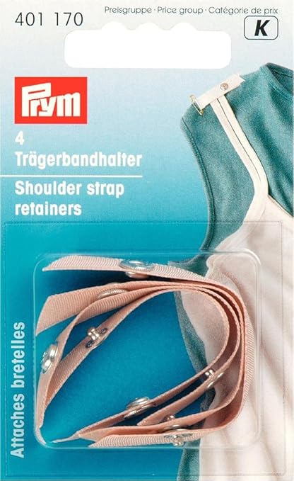 PRYM 401170 Shoulder strap retainers flesh, 4 pieces: Amazon.co.uk ...