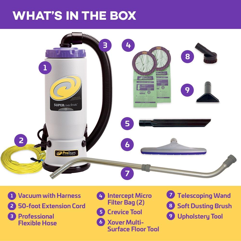 Proteam Backpack Vacuum Wand | Paul Smith