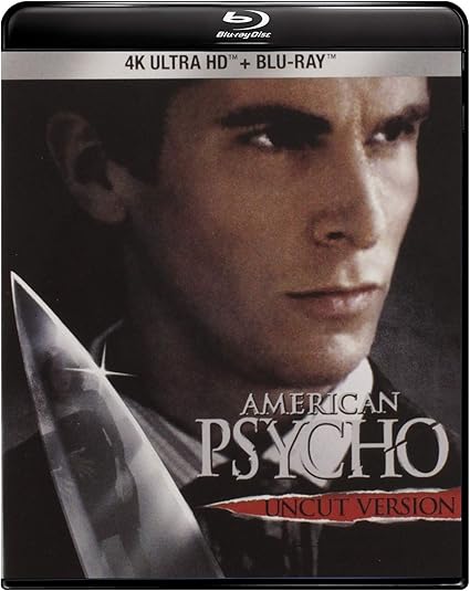 American Psycho [4K UltraHD + Blu-ray]: Amazon.co.uk: DVD & Blu-ray
