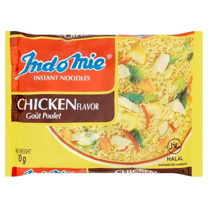 Indomie Chicken Flavour Noodles, 70 g: Amazon.co.uk: Grocery