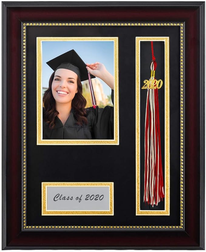 GraduatePro Graduation Picture Frame 4x6 With Tassel Holder Class Of graduatepro-graduation-picture-frame-4x6-with-tassel-holder-class-of