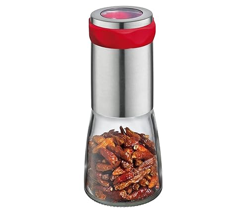 Cilio Premium Piccante Chili Chilli Mill Grinder Red: Amazon.co.uk ...