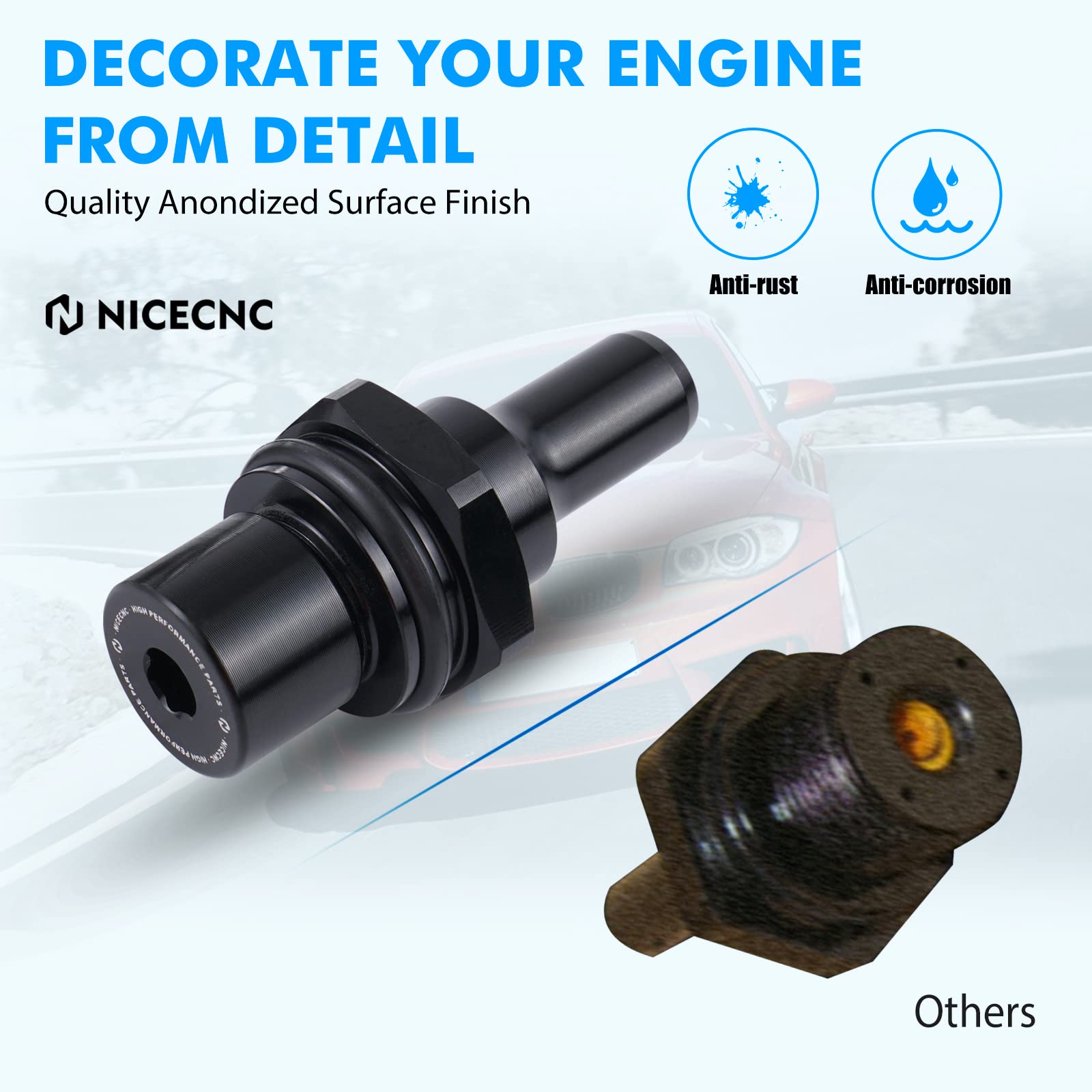 Mua NICECNC N54 PCV Valve Upgrade Compatible with BMW E82 E88 E89 E90 ...