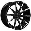 Lexani CSS 15 - Staggered 20 Inch Wheels (Set of 4 Rims) - Black With ...