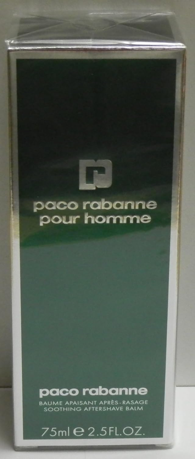 Amazon.com: Paco Rabanne Pour Homme Soothing After Shave Balm - 75ml/2 ...