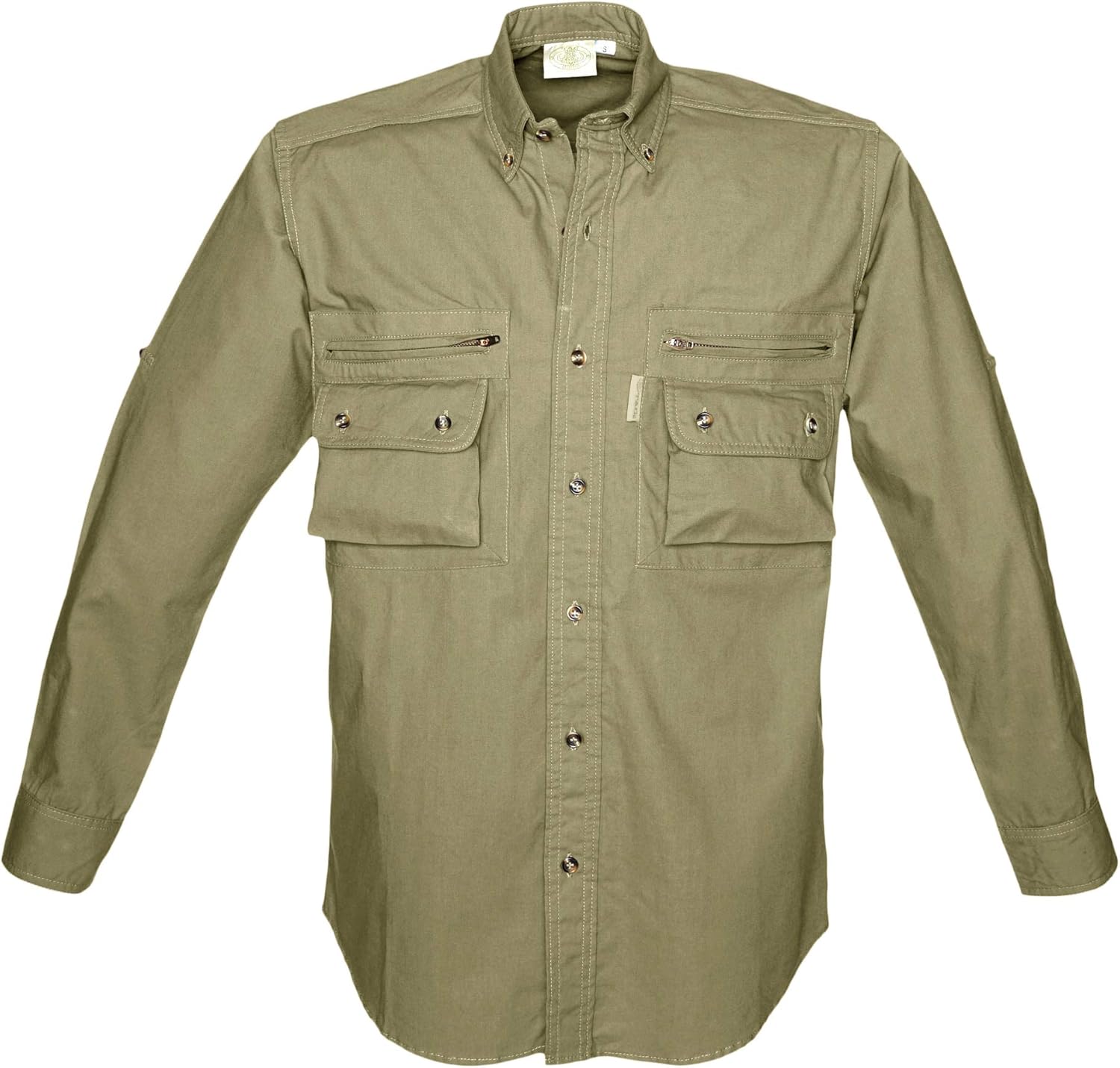 Tag Safari Bush Shirt for Men Long Sleeve at Amazon Men’s Clothing store