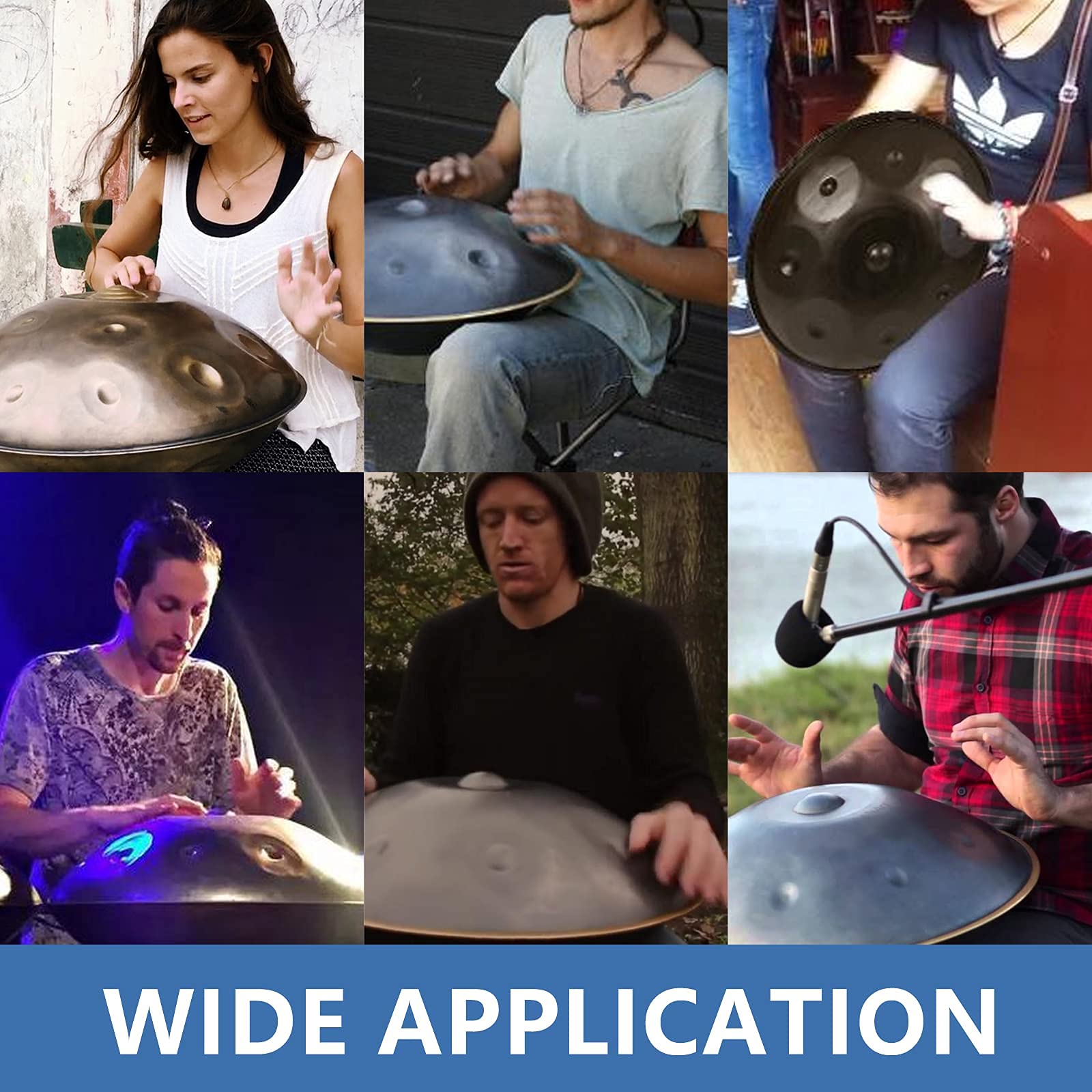 Mua REEKIO HANDPAN, Handpan Drum Instrument in D Minor 9 Notes 22 ...