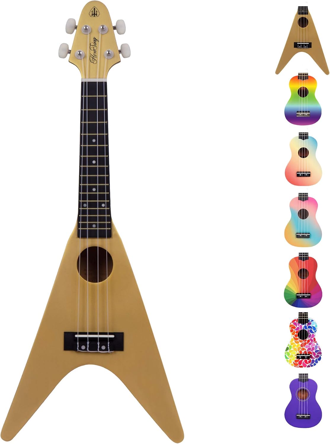 Amazon.com: Honsing Kids Ukulele, Soprano Ukulele Beginner, Hawaii kids ...