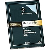 Amazon.com : Southworth 25% Cotton Manuscript Covers, Blue, 30lb, Wove ...